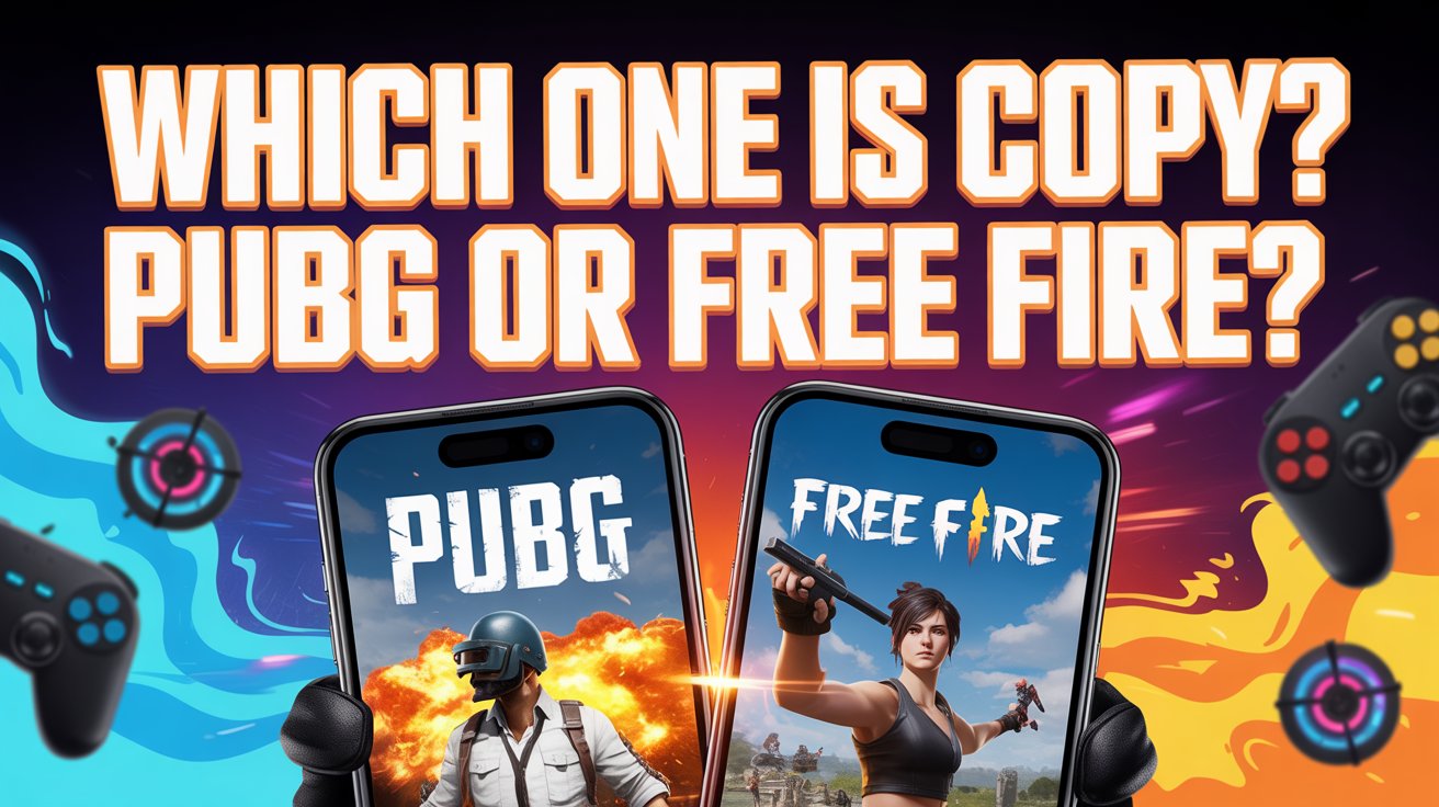 Which One is Copy? PUBG or Free Fire? - Esports Planet